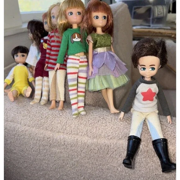 Toys | Lot Of 7 Arklu Of London Lottie Anime Style 7 Dolls | Poshmark